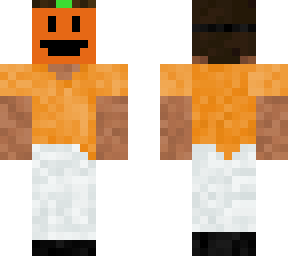Steve with pumpkin mask | Minecraft Skin