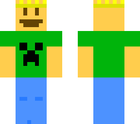 creeper with crown | Minecraft Skins