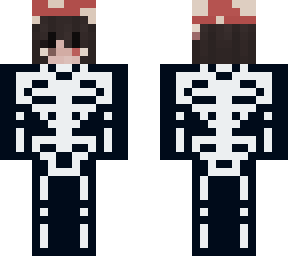 skeleton girl | Minecraft Skins