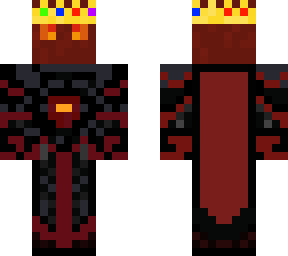 magma dark king | Minecraft Skin