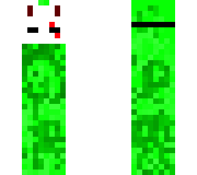 mask creeper | Minecraft Skin