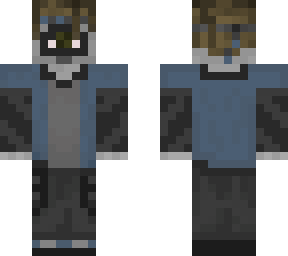 One eye explorer (moving 3d eye) open top | Minecraft Skin