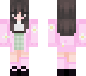 preppy soft girl | Minecraft Skin