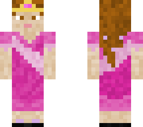 Princess | Brown Hair | Royalty | Minecraft Skin
