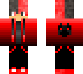 red and black devil boy | Minecraft Skins