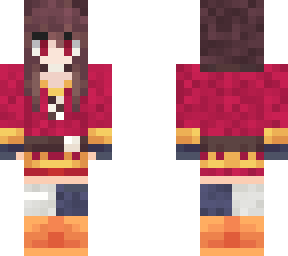 Skin de Megumin Konosuba | Minecraft Skin