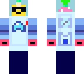 Sprout With Glasses | Minecraft Skin