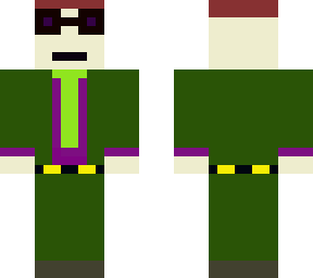 The Riddler | Minecraft Skin