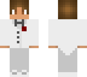 white tux | Minecraft Skins