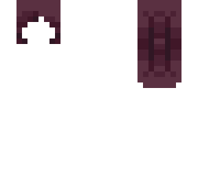 wine red hair base | Minecraft Skin