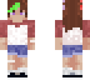 xxGhostxx_14 colour experiment gone wrong | Minecraft Skin