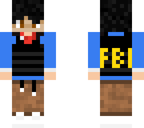 Aden crouch FBI | Minecraft Skin