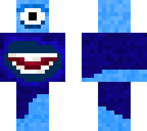 Blue Monster | Minecraft Skin