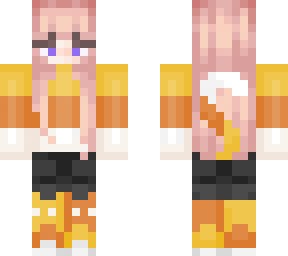 Candy Corn hoodie | Minecraft Skin