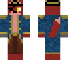 fnaf captain foxy | Minecraft Skins