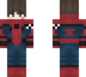 Carrera / Carreraaa as Spider-man | Minecraft Skin