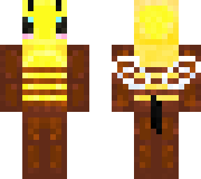 my beee skin BEEEBLOCKHEADedt1 | Minecraft Skin