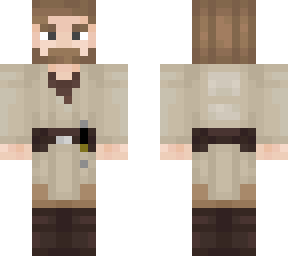 Obi-Wan ep3 + TCW | Minecraft Skin