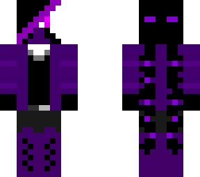 Purple ghost | Minecraft Skin