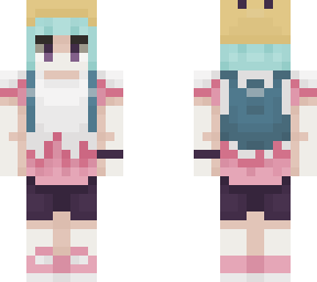 Raspberry Fire | Minecraft Skin