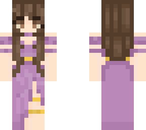 gala vestido girl | Minecraft Skins
