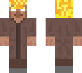 Villager SSJ Blue False | Minecraft Skin