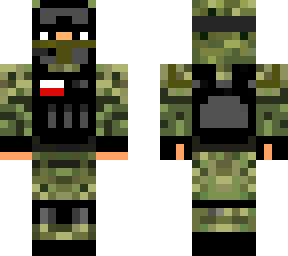Better polish Soldier | Minecraft Skin