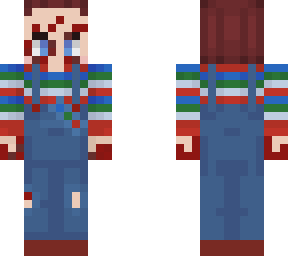 Bloody chucky | Minecraft Skin