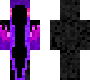 Cloaked purple Figure | Minecraft Skin