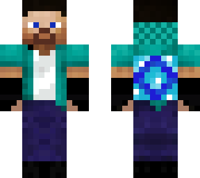 Cool Steve with Minecraft Legends | Minecraft Skin