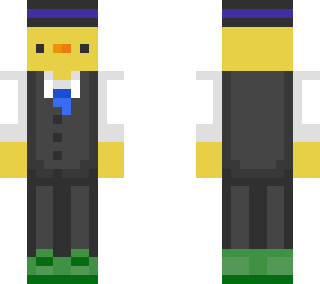 cornFIRE's cornflower suit skin (duck version 2) | Minecraft Skin