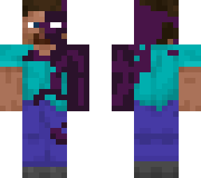 Corrupted Steve | Minecraft Skin