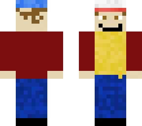 dustin from stranger things | Minecraft Skin