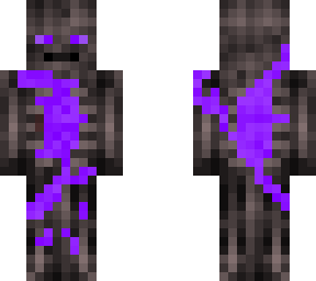 purple skeleton | Minecraft Skins