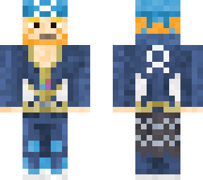 ginger team aqua | Minecraft Skins