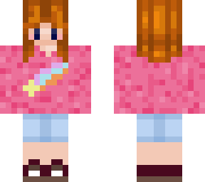 Gray Mabel | Minecraft Skin