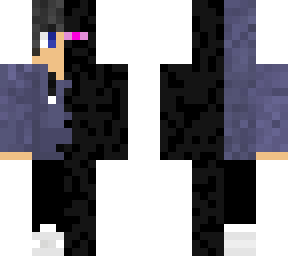 half enderman | Minecraft Skins