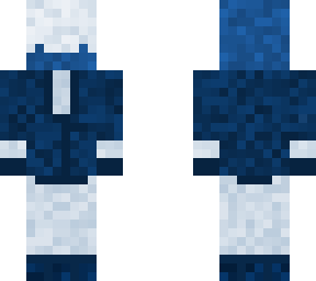 Masked Blue Gentlemen | Minecraft Skin