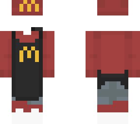 McDonalds Suit For skin :) | Minecraft Skin