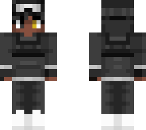 techwear survival goggles black | Minecraft Skins