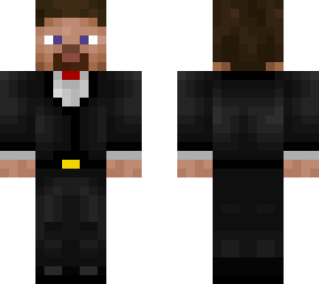 steve with tuxedo | Minecraft Skins