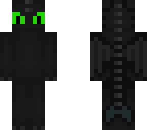 night fury | Minecraft Skins