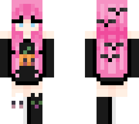 pink helloween | Minecraft Skin