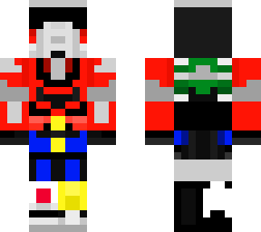 Power Rangers Lightspeed Rescue: Lightspeed Megazord | Minecraft Skin