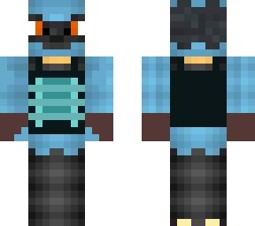 riolu shooter | Minecraft Skin
