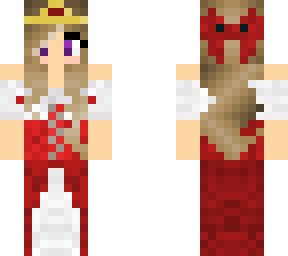 mayichi skin queen red | Minecraft Skins