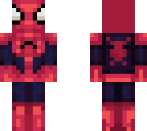 spectacular spider man skin mi version v2 | Minecraft Skin