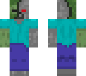 zombie cyborg | Minecraft Skin