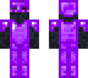 Amethyst armor enderman | Minecraft Skin