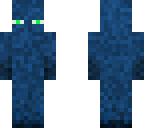 Fuzzy Blue Monster | Minecraft Skin